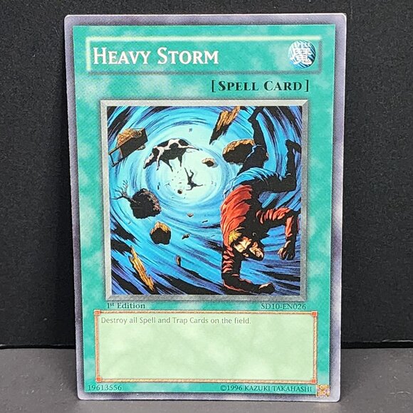 Yu-Gi-Oh | Toys | Yugioh Heavy Storm Common Sd3en2 1st Edition Pokemon ...
